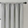 Faux Linen Curtains 96 Inches Long 2 Panels Set for Bedroom Living Room ...