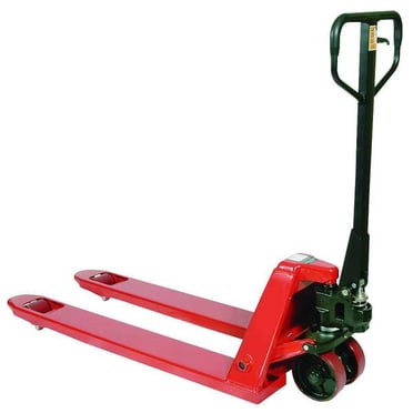 Dayton Pallet Jack,w/Hand Brake,Cap 5500 lb 12U123 - Walmart.com