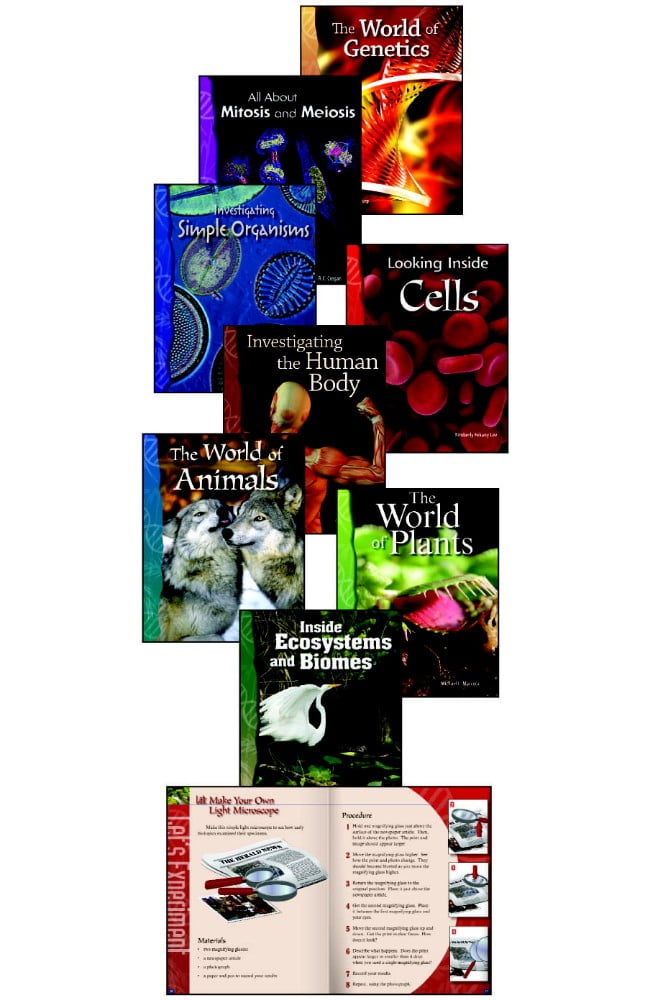 Teacher Created Materials Books Life Science Grades 6-8 Set - 8 ...