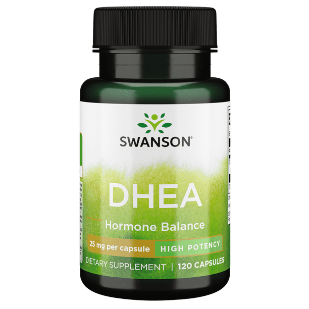 Swanson Dhea 25 mg 120 Capsules - Walmart.com