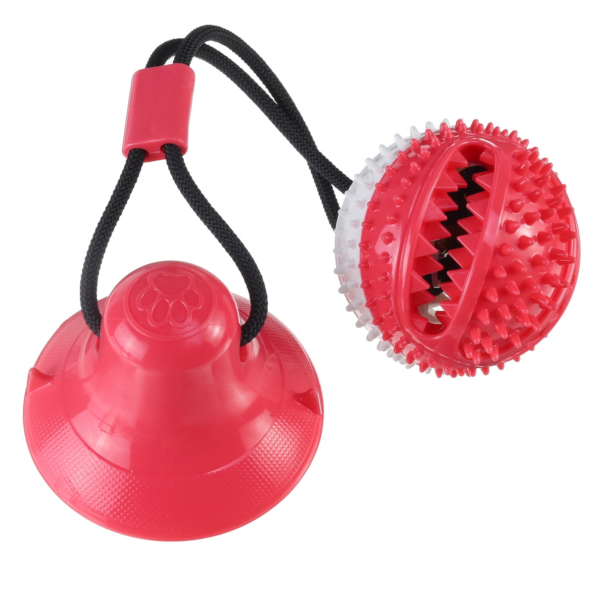 Pet Molar Bite Dog Toy Chew Ball Cleaning Teeth Bell Sound Ball Dog ...