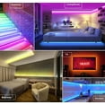 32.8ft Led Strip Lights, 5050 RGB Color Changing LED Light Strips Kit ...