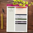 Daily Bold Moves Task Pad - Day To Do List Notepad - Walmart.com