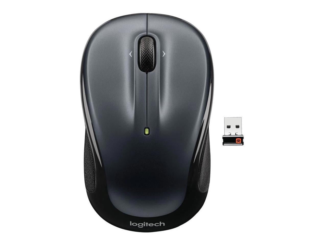 Logitech M325S Wireless Optical 3 Button Mouse - Dark Silver - Walmart.com