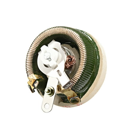 20 Ohm 50W High Power Ceramic Wirewound Potentiometer Rheostat Variable ...