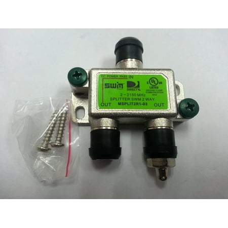Directv Msplit2r1-03 Approved 2-Way Wide Band SWM Splitter | Walmart Canada
