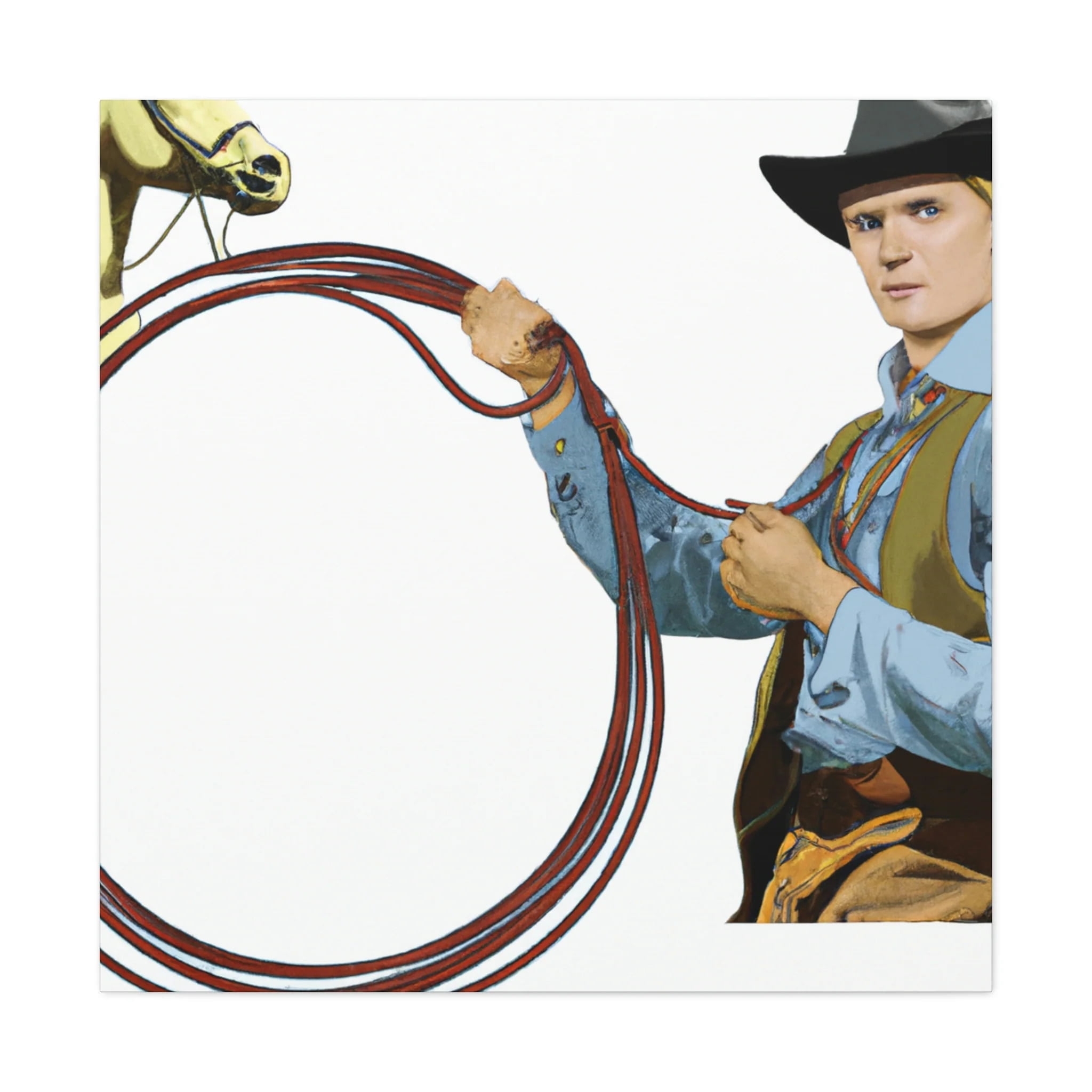 Lasso of Neoclassicism - Canvas - Walmart.com