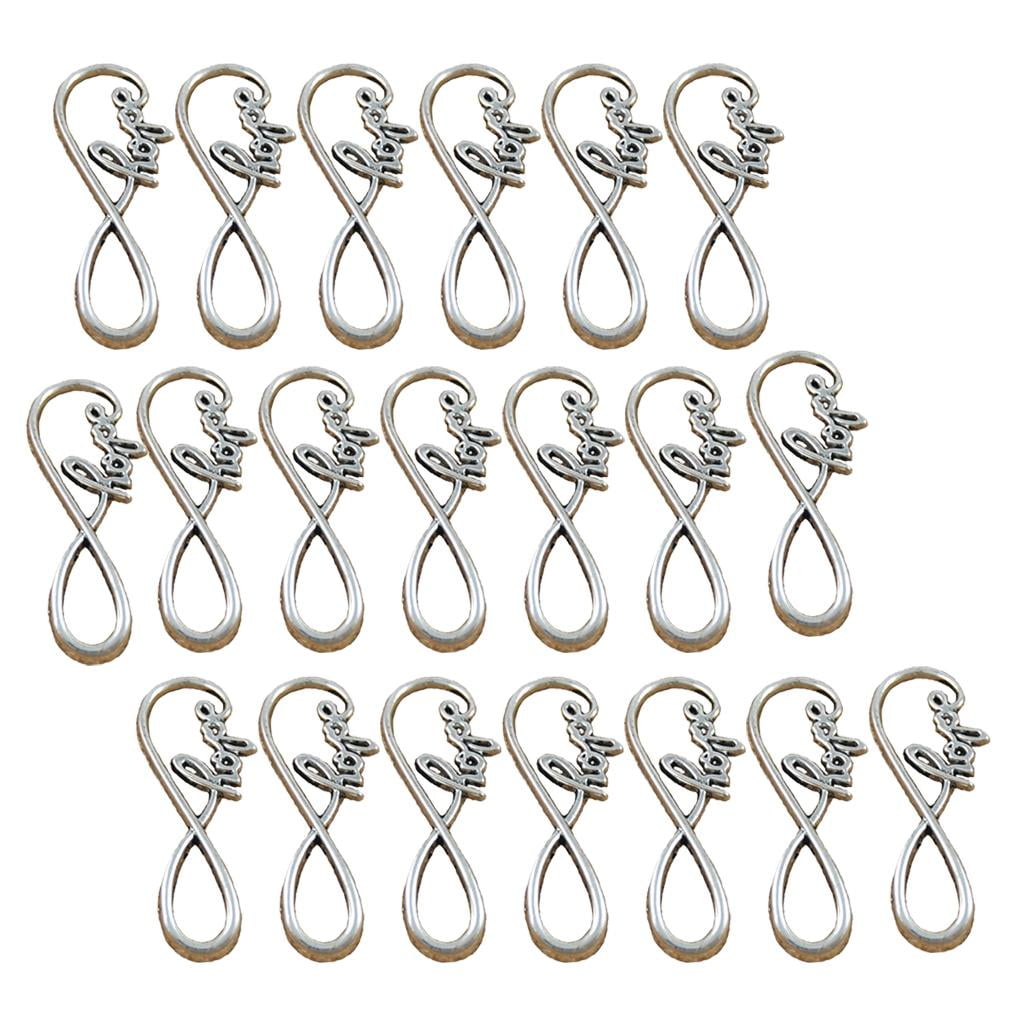 20 Pieces Earring Necklace DIY Jewelry Making Connector For Necklace ...