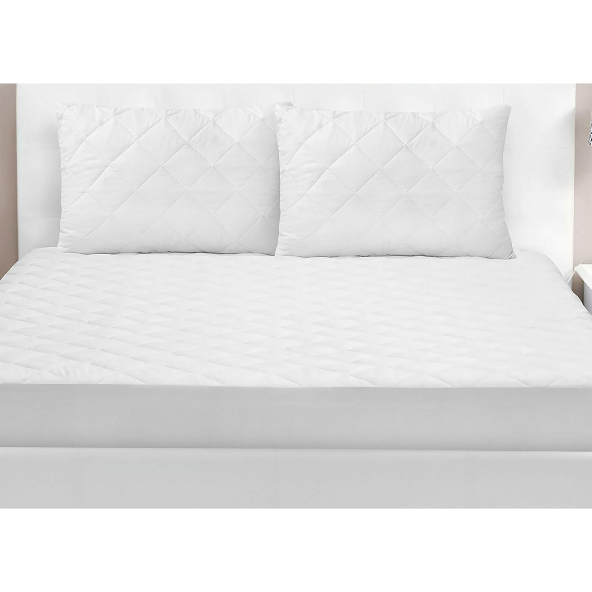Click here for Safdie & Co. Mattress Protector K Quilted White Ki... prices