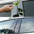 6pcs Glossy Black Pillar Post Window Door Trim Cover For Honda Accord ...