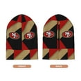 San_Francisco Football Team Print Knitted Hat Soft Stretch Winter Cuff ...