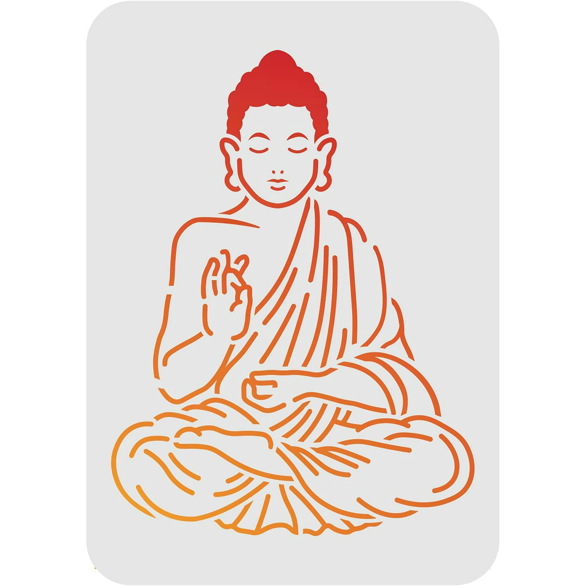 Buddha Stencil