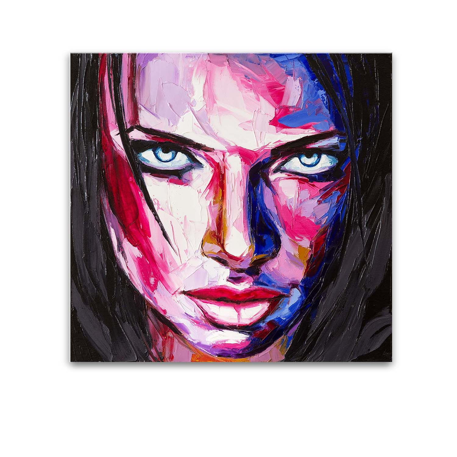 Startonight Tempered Acrylic Glass Wall Art - Abstract Theme Eva Woman ...