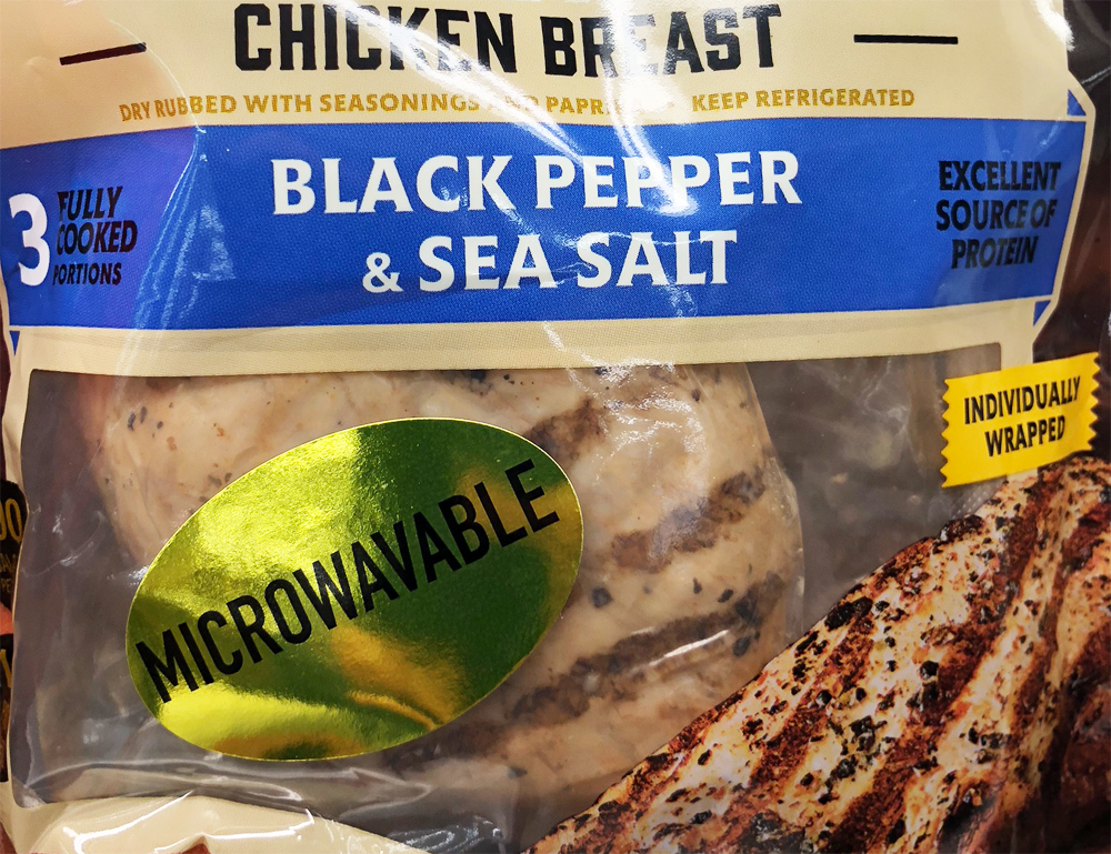 Buy Gold Microwavable Grocery Store Food Labels | 1.25 x 2 inch - 500 ...