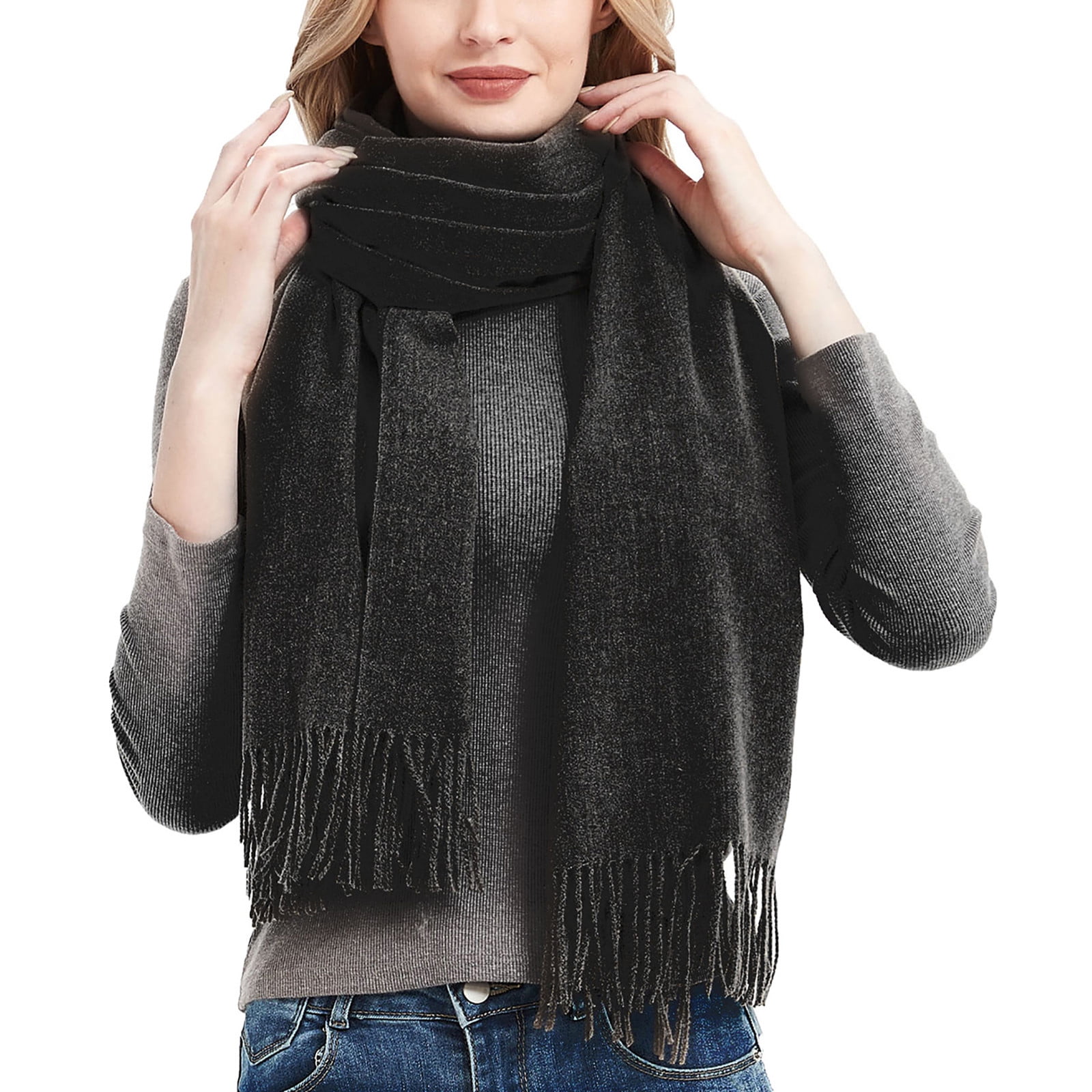 Click here for Unbranded Womens Fashion Winter Warm Scarf Solid C... prices