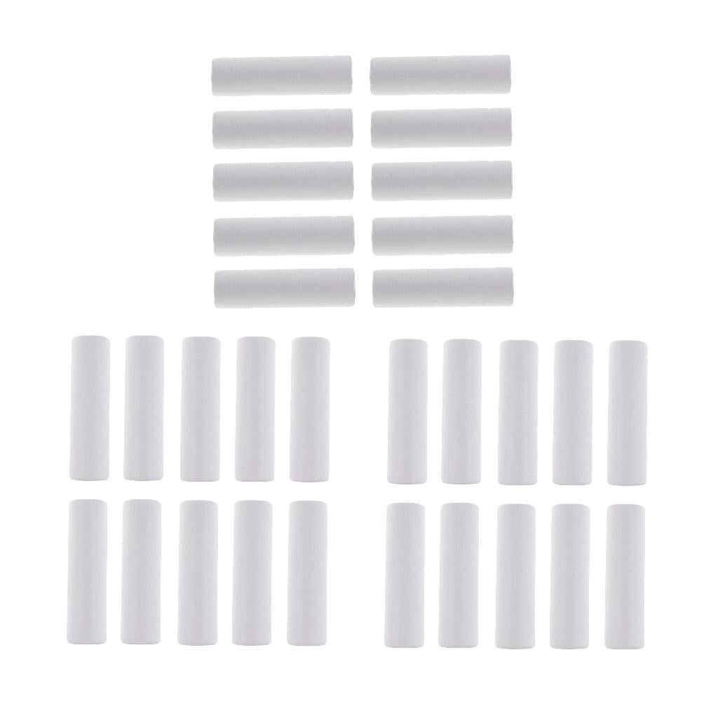 30 Pieces DIY Cylinder Shape Foam Material for Art Craft - Walmart.com