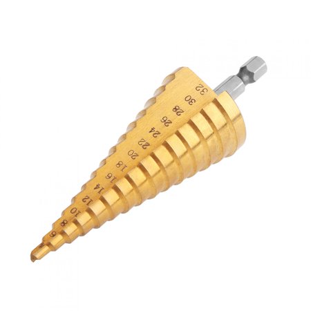 Less Heat Less Friction Center Punch Step Drill Bit Brass For Steel ...