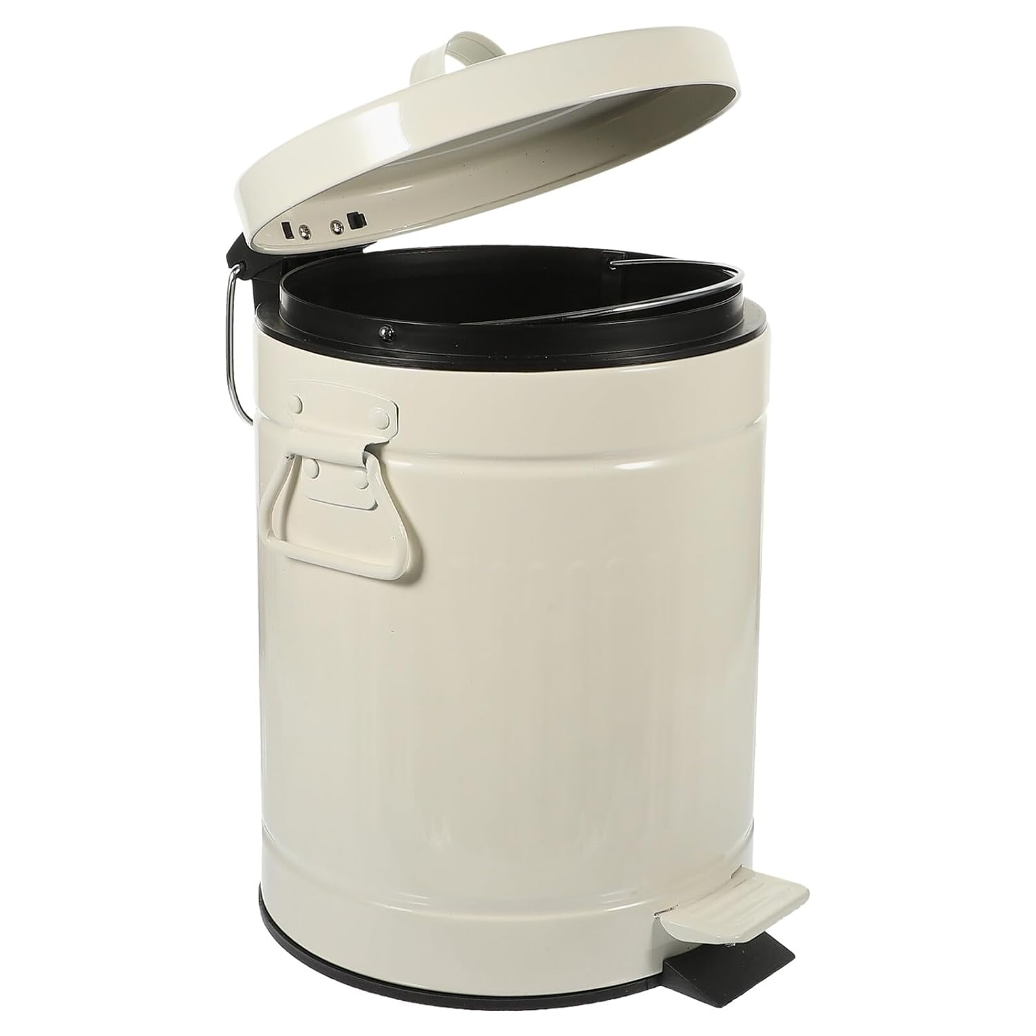 Click here for Ererlou Retro Metal Garbage Bin With Soft-Close Li... prices