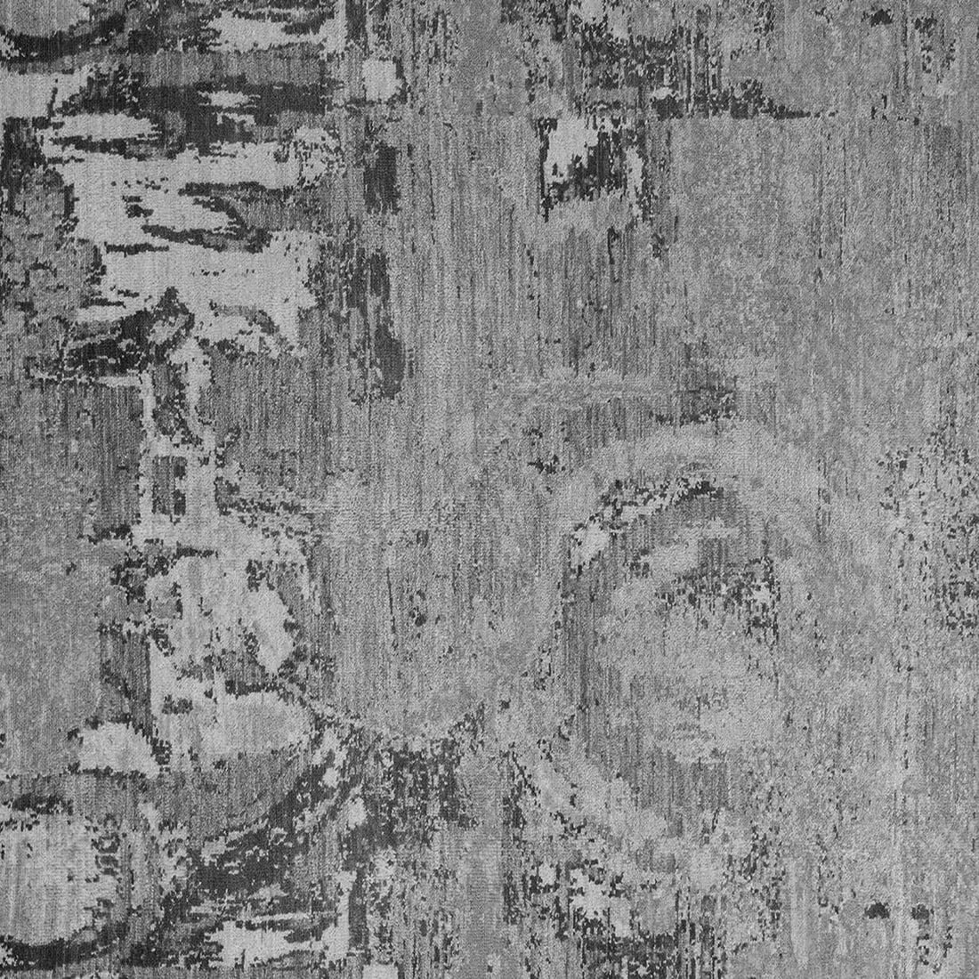 Ahgly Company Indoor Square Abstract Gray Modern Area Rugs, 8' Square ...