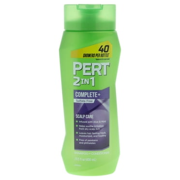 Pert Plus 2 in 1 Shampoo + Conditioner Dandruff Control 13.5 Fl Oz ...