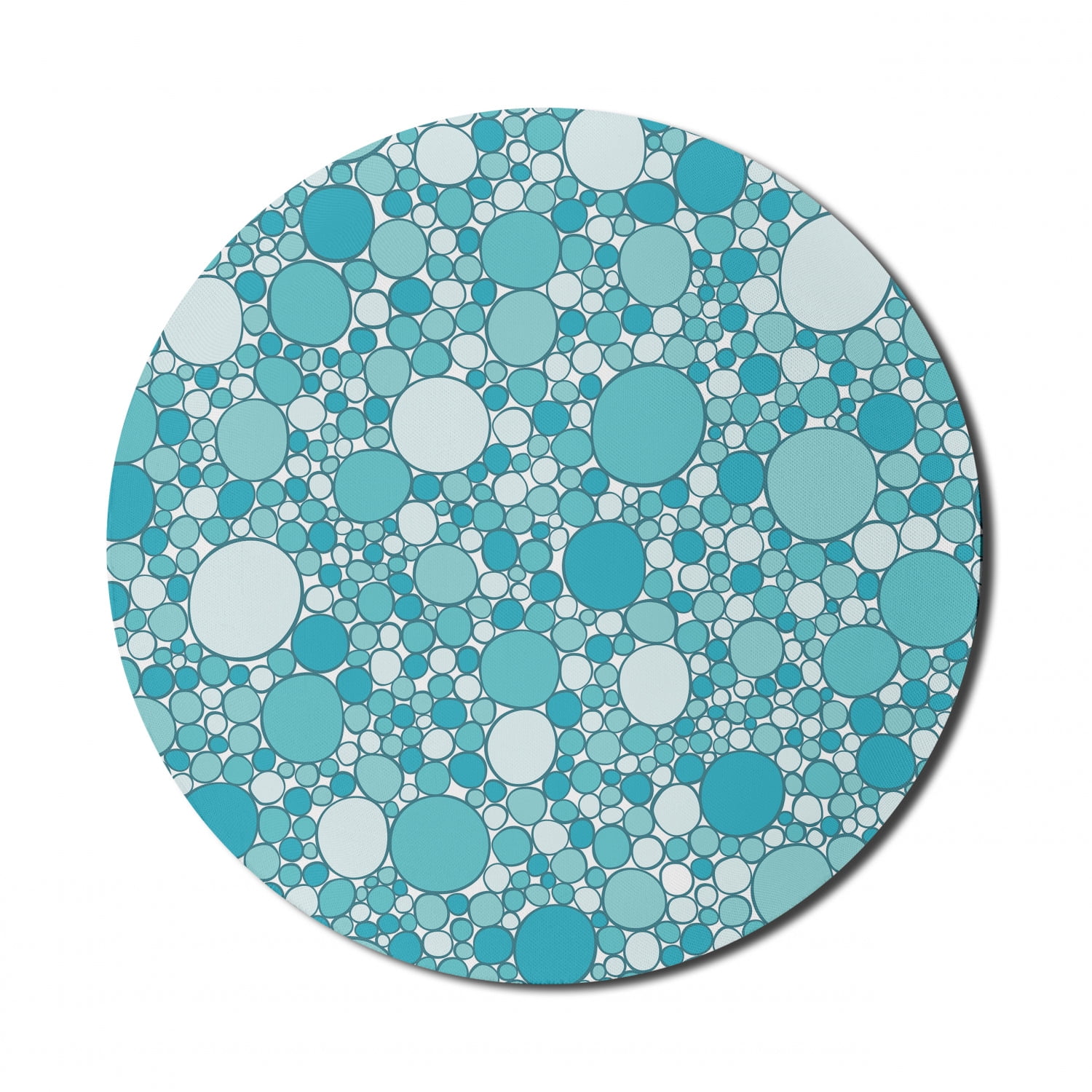 Abstract Mouse Pad for Computers, Abstract Pattern with Bubbles in ...