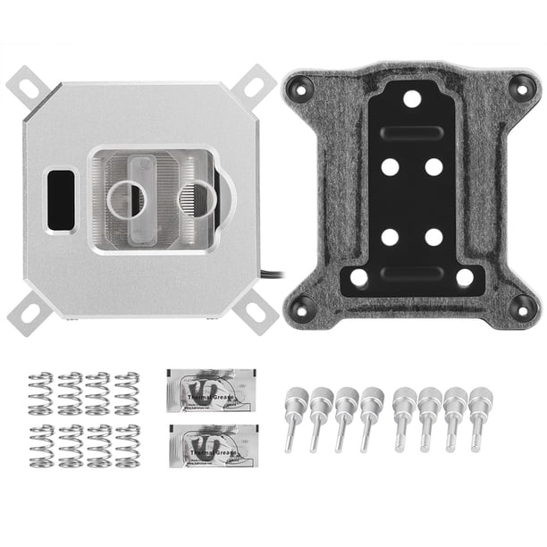 Water Cooler Block Computer Parts CPU Accessory LCD Temperature Display ...