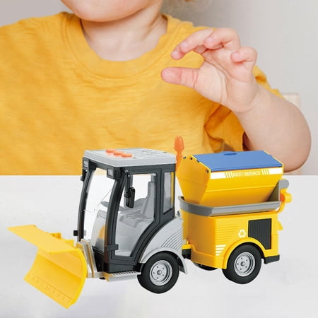 Heavy Duty Cleaning Vehicle Toy Toddlers Street Sweeper Truck Birthday ...