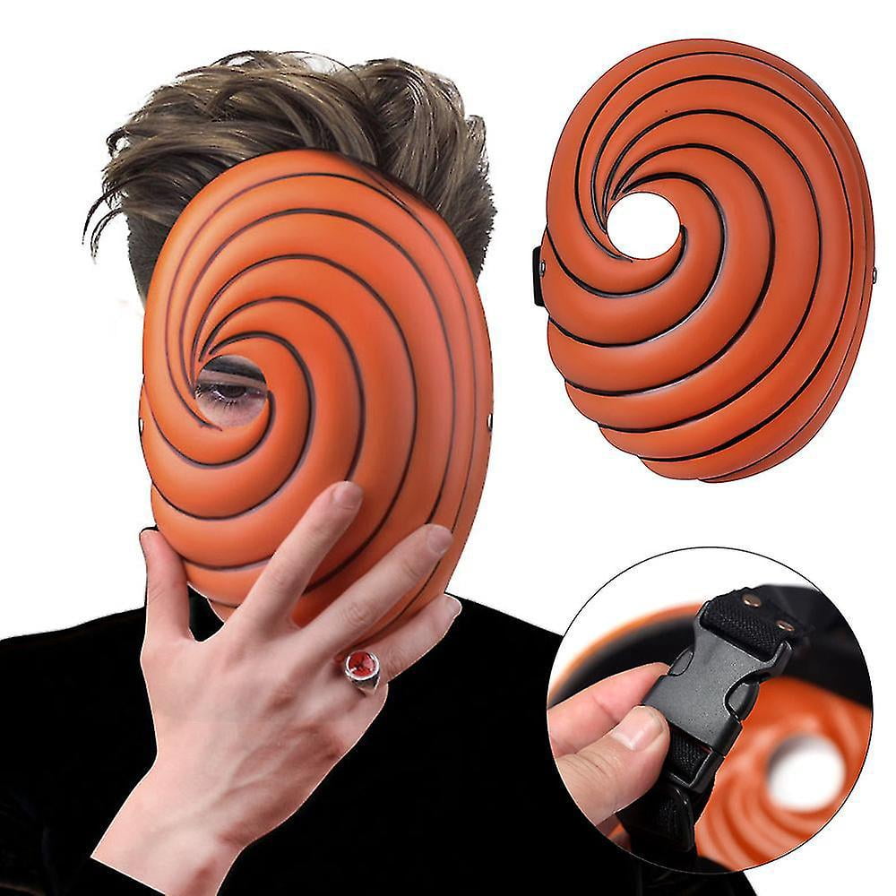 Máscaras de cosplay de anime Naruto Akatsuki Tobi Obito Máscaras de ...