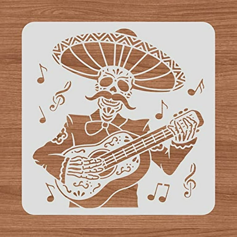 Day Of The Dead Girl Stencils