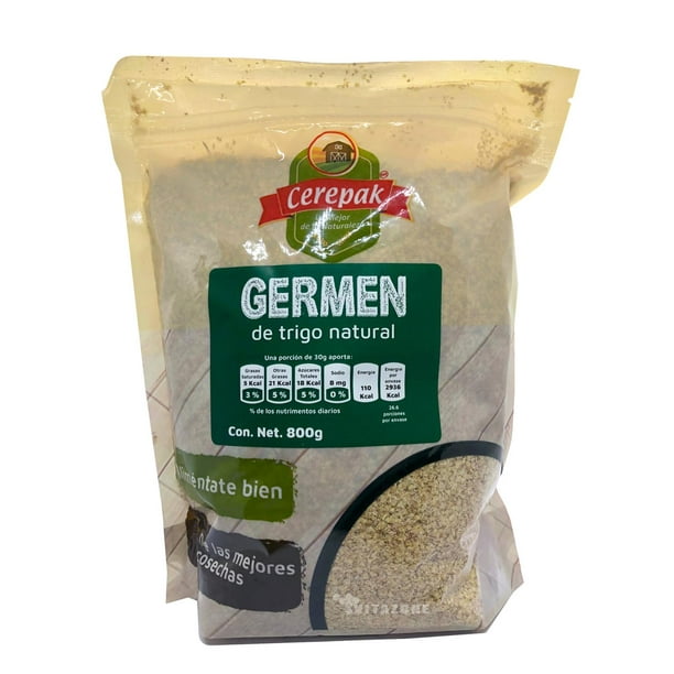 Germen de Trigo Natural 800 g Cerepak CEREPAKGERMENTRIGO | Bodega ...
