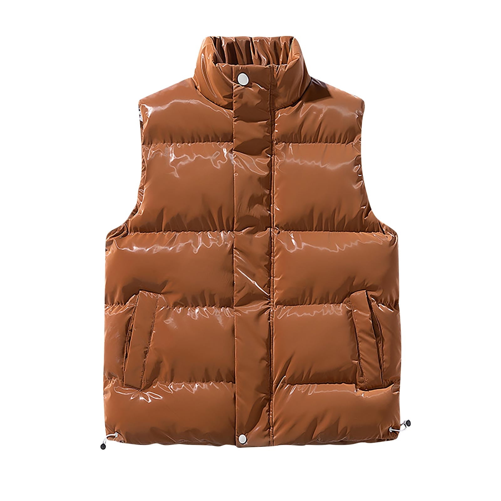 Click here for Betivan Mens Shiny Vest Sleeveless Autumn Winter T... prices