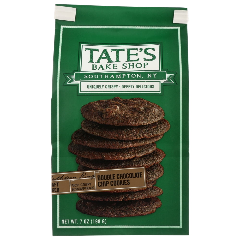 Tate'S Bake Shop Double Chocolate Chip Cookies, 7 Oz. - Walmart.com ...