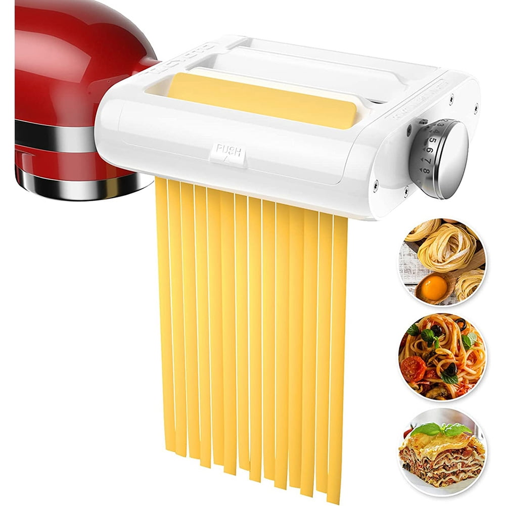 Pasta Maker Attachment 3 In 1 Set For Kitchenaid Stand Mixers, Included ...
