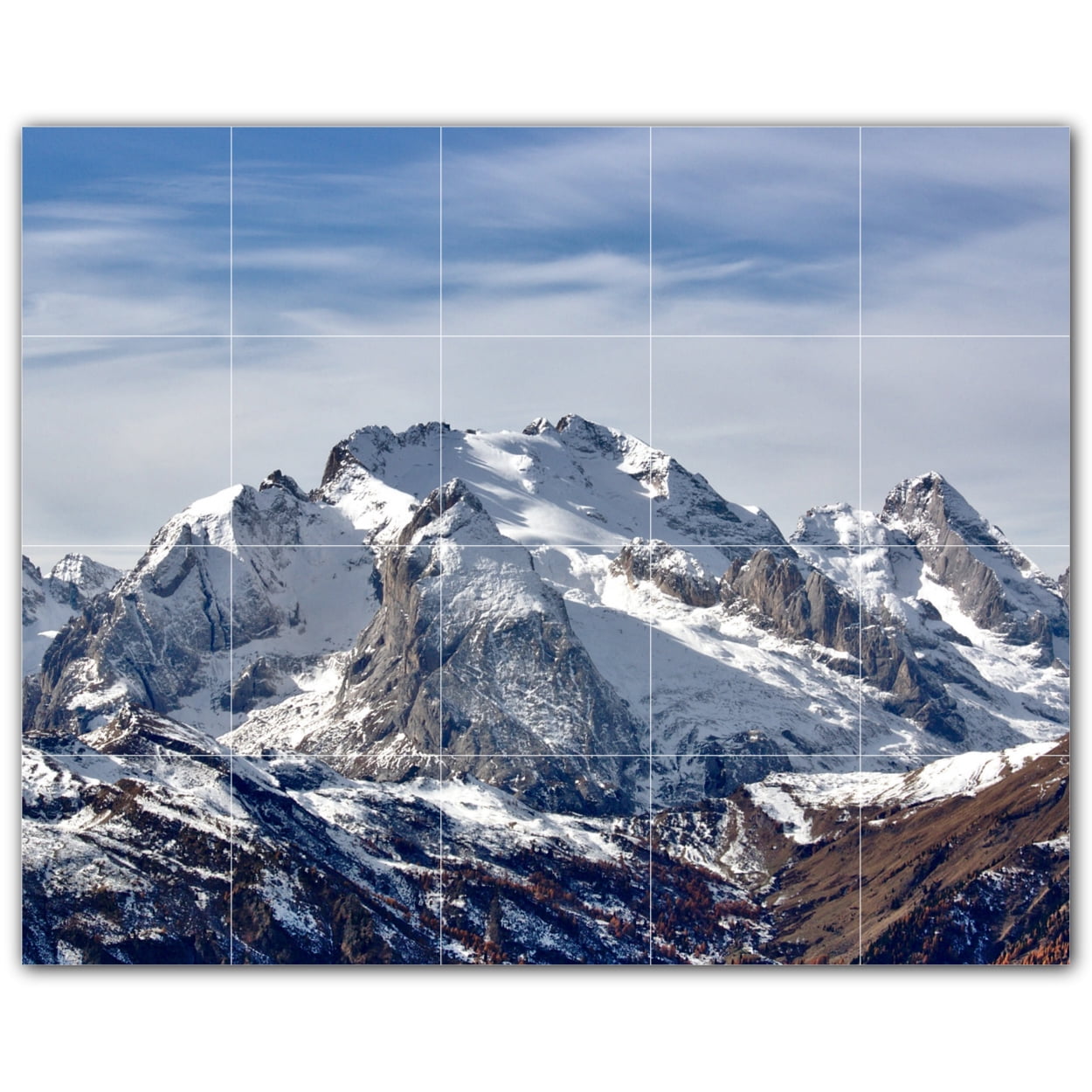 Picture-Tiles.com: Mountains Ceramic Tile Wall Mural WAL500870-54M. 30 ...