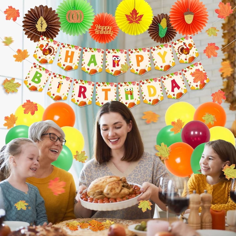 Fall Birthday Party