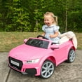 Hikiddo Electric Ride on Car for Kids, Licensed Audi 12V 7Ah Kids Ride ...