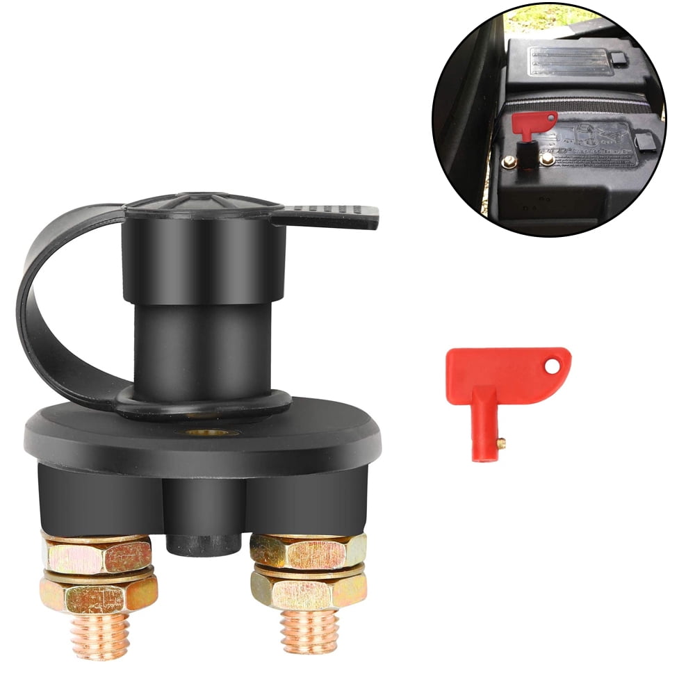 Holes Battery Disconnect Isolator Cut OFF Power Kill Switch for Marine ...