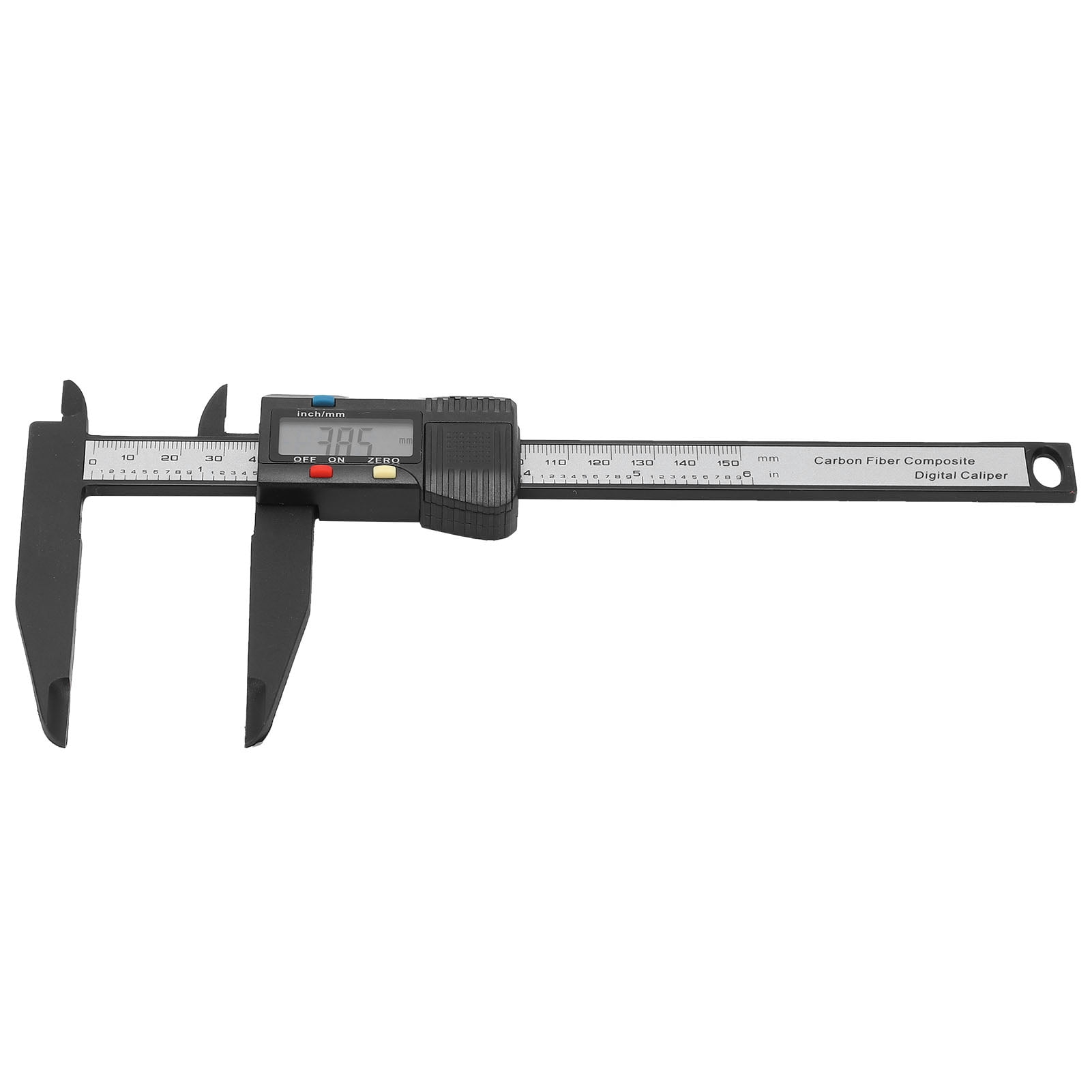 Calibrador digital de 150 mm Regla de calibre de medición con pantalla ...