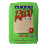 Rico Rice, Long Grain Rice, 20 lbs. Allergens Not Contained - Walmart.com