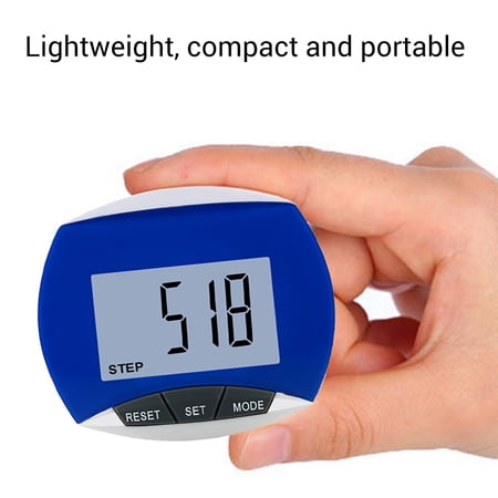 Walking Step Counter With Belt Clip Pedometer Walking Step Counter With ...