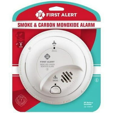 First Alert SC9120B Direct Wire Combination Smoke and Carbon Monoxide ...