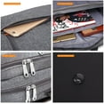 "CoolBELL 17.3"" Laptop Messenger, Convertible Backpack/Briefcase ...