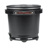 Gran Pappy 1500W Electric Deep Fryer with Non-Stick Inside & Out, Gray ...
