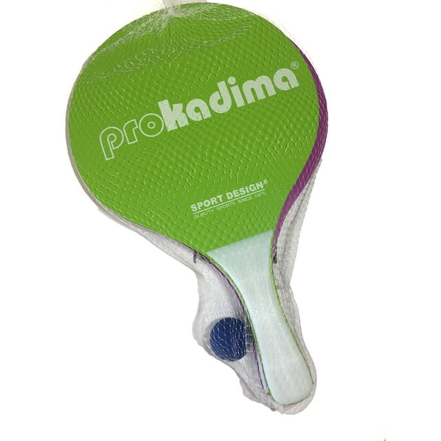 Pro Kadima Beach Paddles (Purple/Lime Green) - Walmart.com