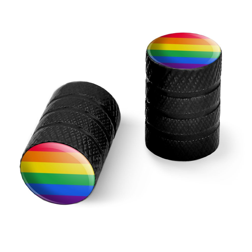 Rainbow Pride Gay Lesbian Contemporary Motorcycle Bicycle Bike Tire Rim ...