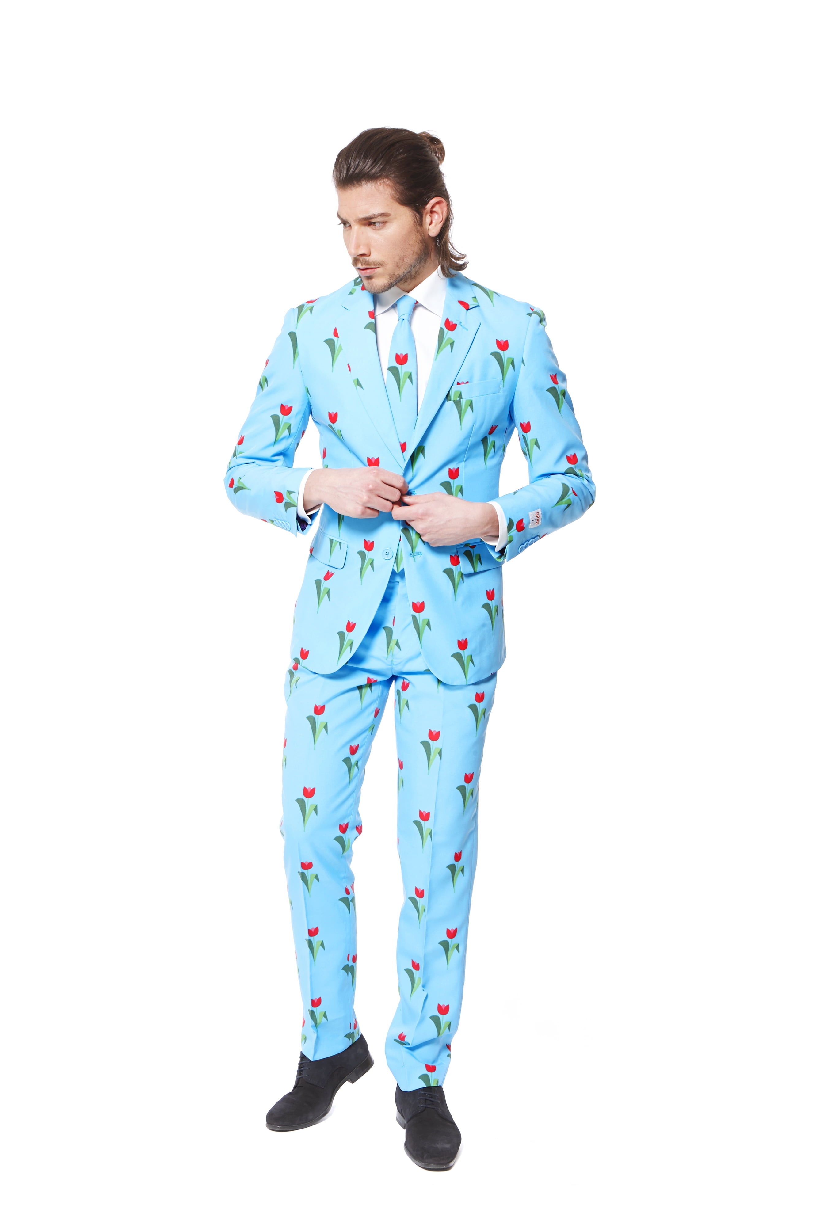 OppoSuits - OppoSuits Men's Tulips From Amsterdam Flower Suit - Walmart ...
