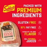 Sahlen's All Natural Smokehouse Carved Off The Bone Ham 97 Percent Fat ...