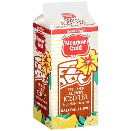 Meadow Gold Lemon Iced Tea, Half Gallon - Walmart.com