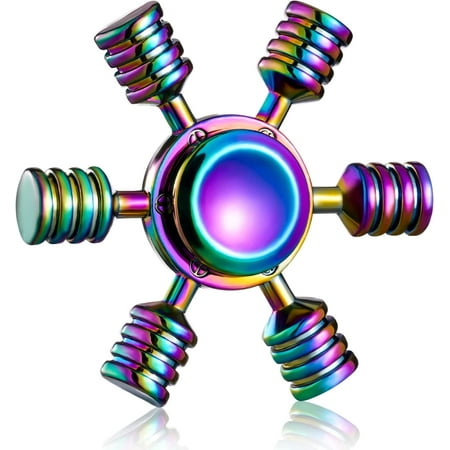 Dinohhi Metal and Stainless Steel Bearing Fidget Spinner 3-5 Min High ...