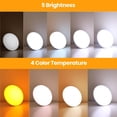 Sun Lamp, 10,000 Lux Sunlight Lamp with 4 Color Temperatures & 5 ...